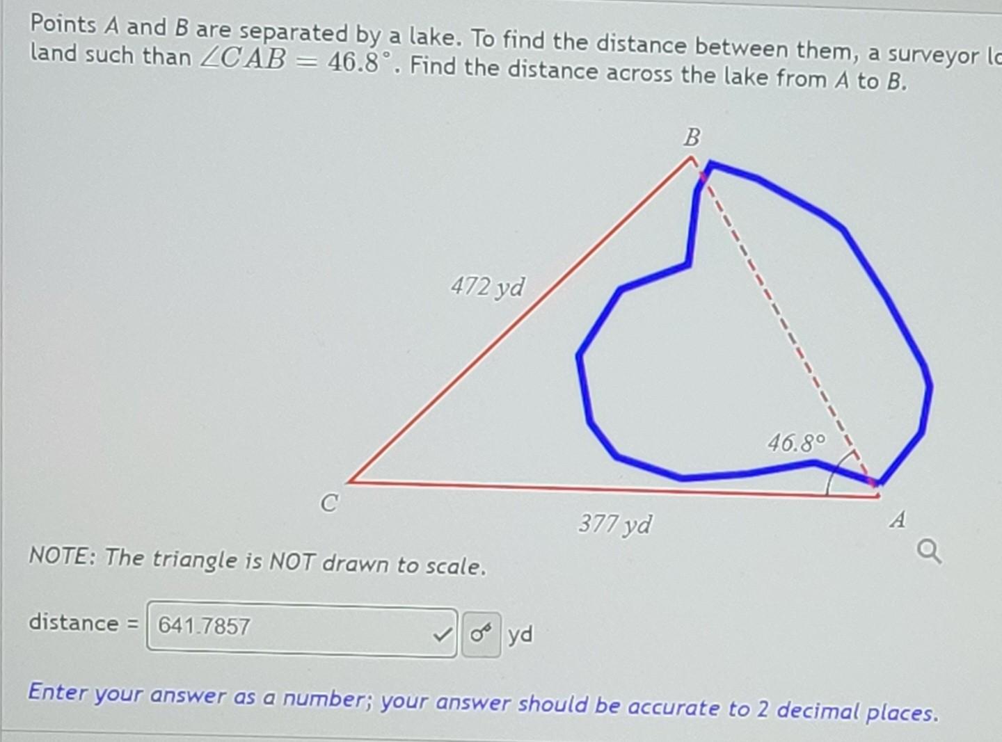 Solved Write a word problem that requires a trigonometry | Chegg.com