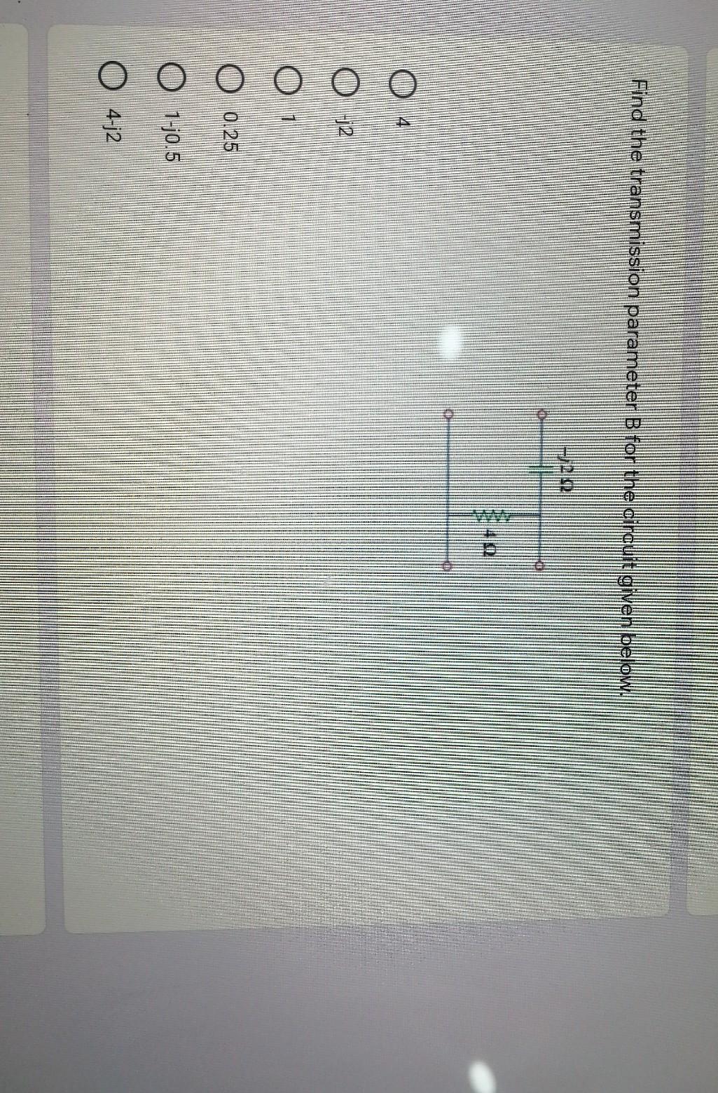 Solved A network consists linear, passive and bilateral | Chegg.com