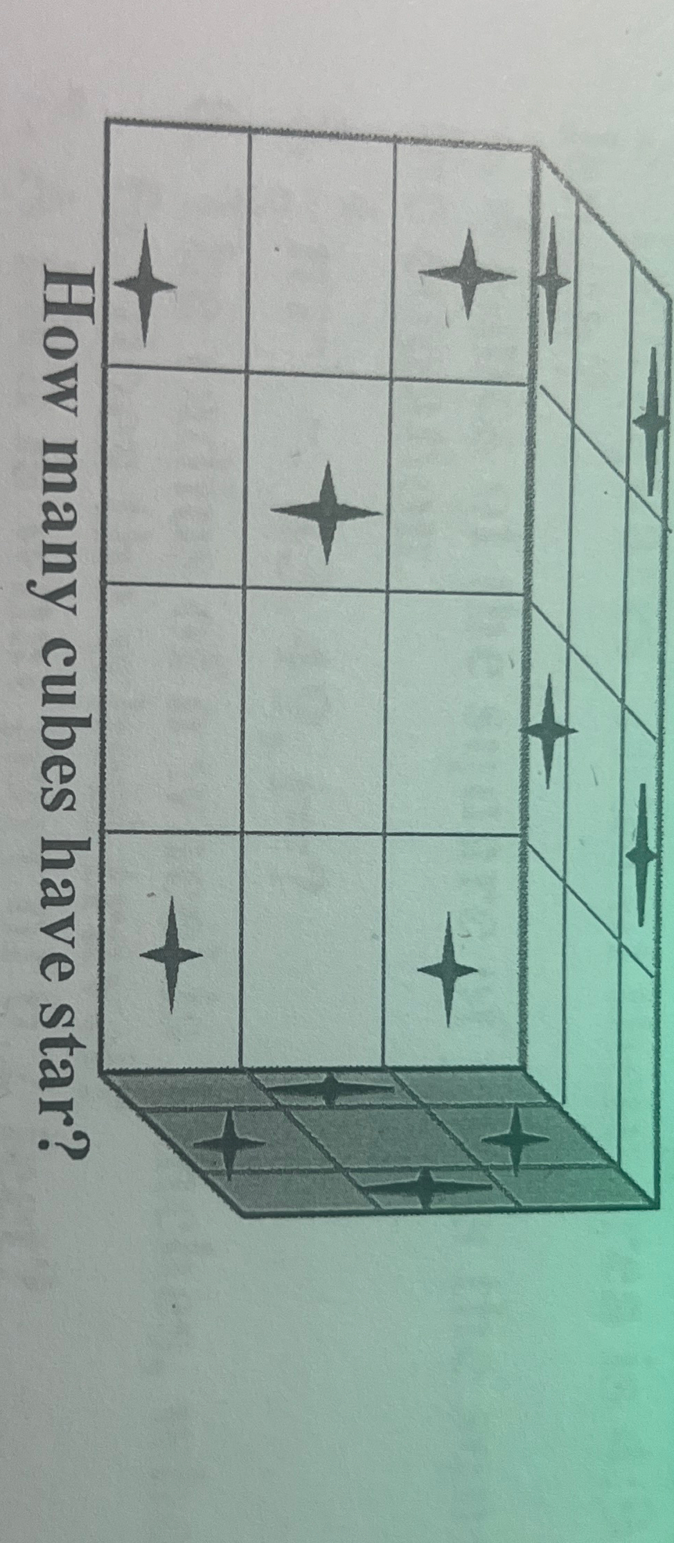 Solved How many cubes have star? | Chegg.com