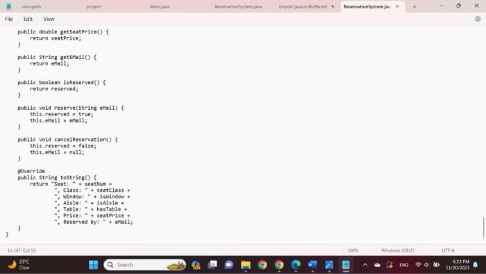 Solved I am not sure why when the code is run the Boolean | Chegg.com