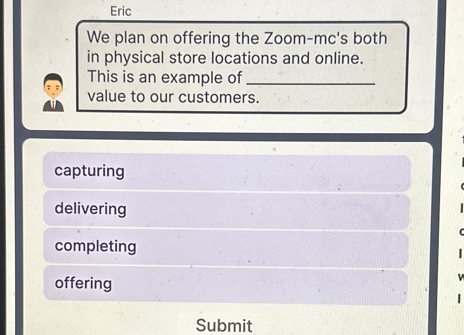 Solved EricWe plan on offering the Zoom-mc's both in | Chegg.com