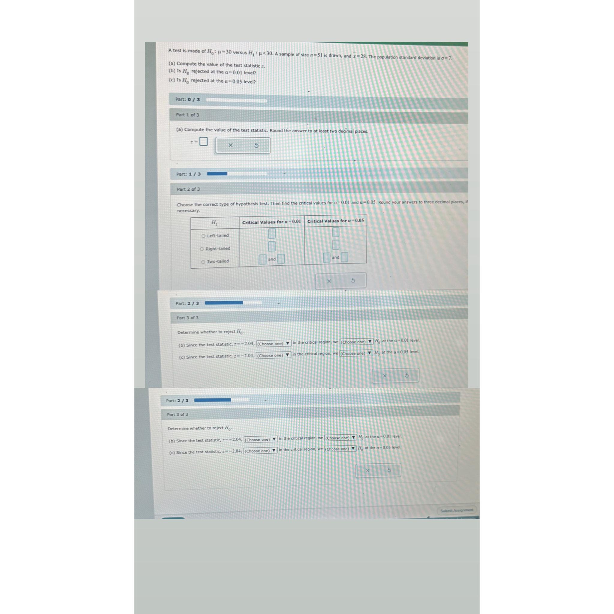 Solved all three parts please | Chegg.com