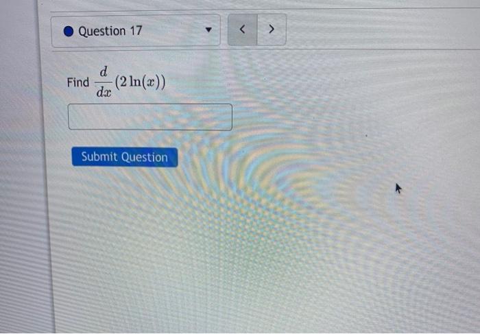 Solved dxd(2ln(x))Let f(x)=x3x. Use logarithmic | Chegg.com