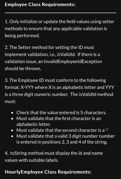 Solved Problem Description Utilize The Provided Uml Class 5614