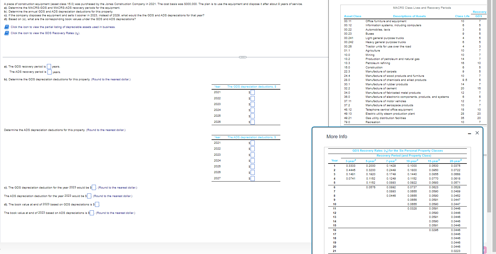 Solved Need help solving all parts, thank you. | Chegg.com