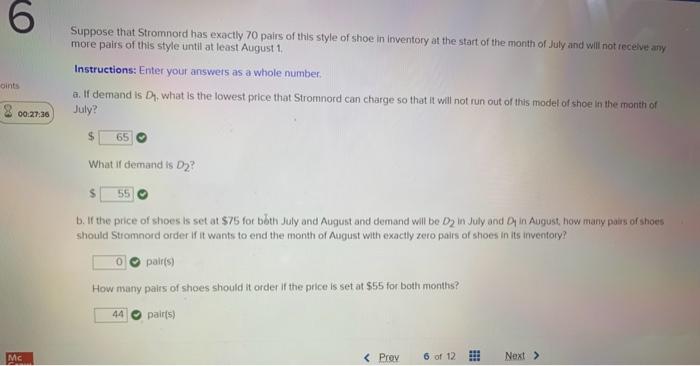 Solved The following table shows two demand schedules for a | Chegg.com