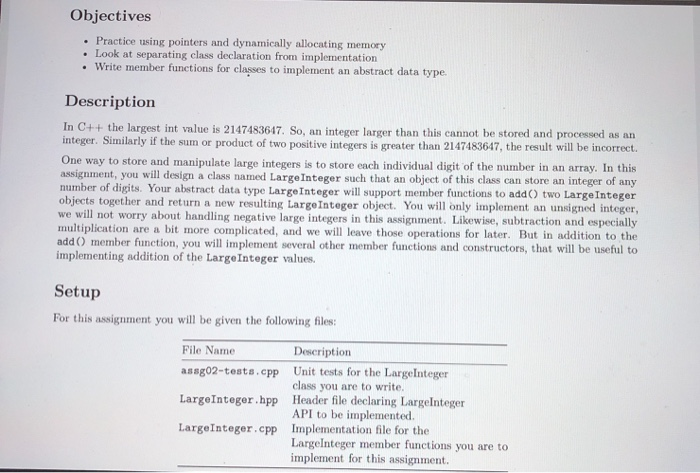 Solved Objectives • Practice Using Pointers And Dynamically 