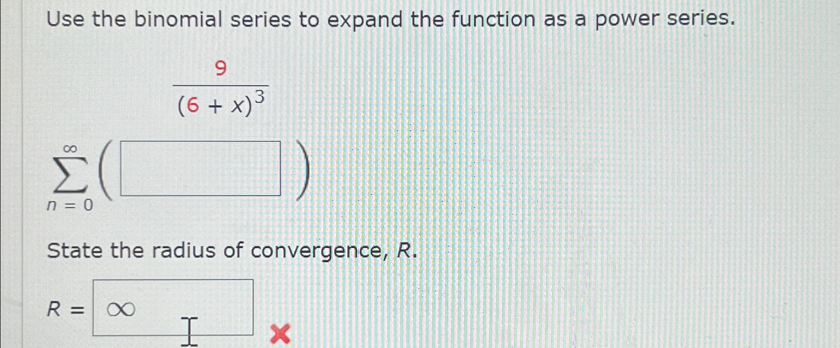 Solved Use the binomial series to expand the function as a | Chegg.com