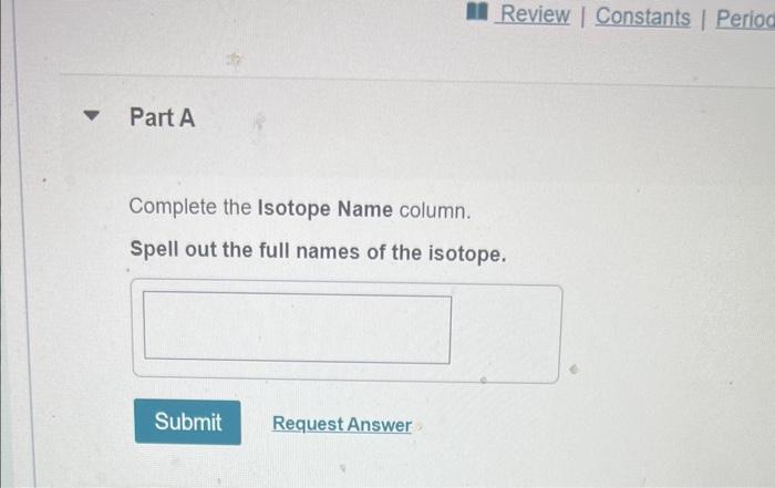 Solved Complete the following table: | Chegg.com