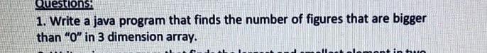 Solved 1. Write a java program that finds the number of | Chegg.com