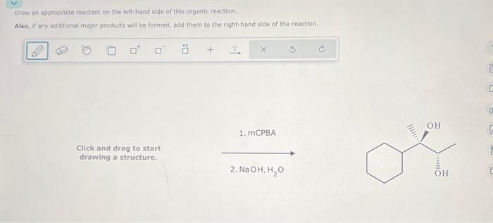 Solved part a ) part b) needing to draw.the inital structure | Chegg.com