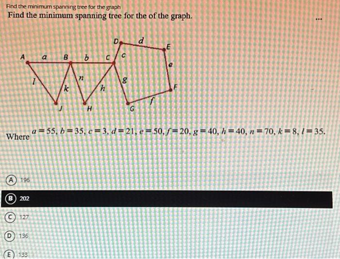Solved Determine whether the graph is a tree (A) a vee (B) | Chegg.com