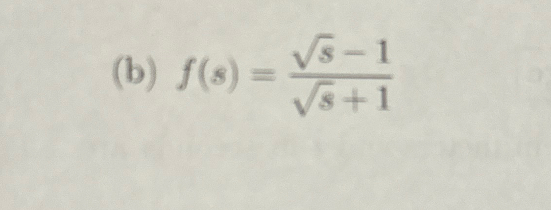 Solved find the deriviative f(s)=s2-1s2+1 | Chegg.com
