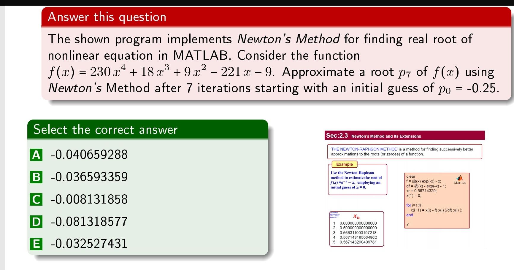 Solved Answer this question The shown program implements | Chegg.com
