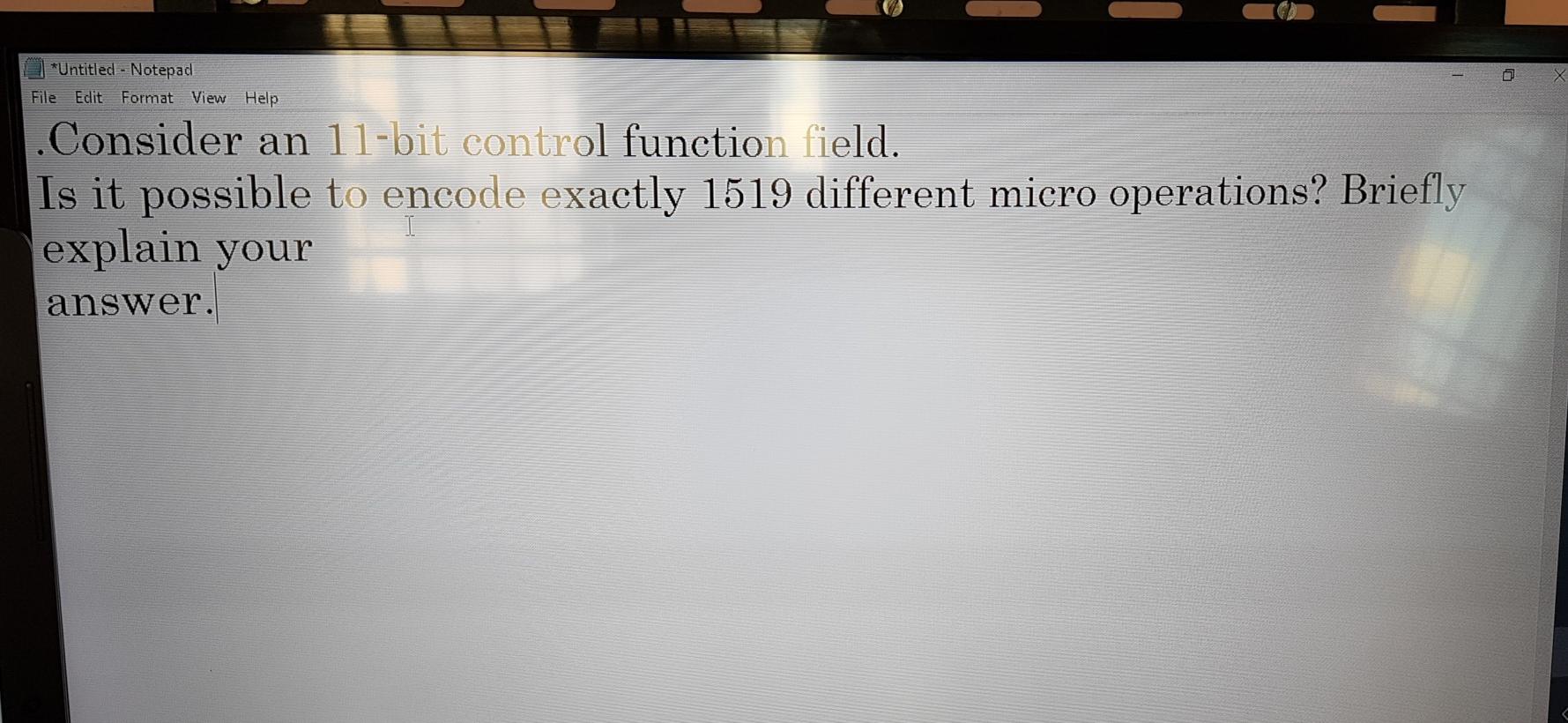 Solved - M *Untitled - Notepad File Edit Format View Help | Chegg.com