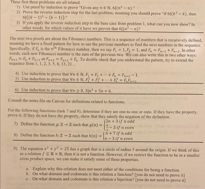 Solved These first three problems are all related. 1) Use | Chegg.com