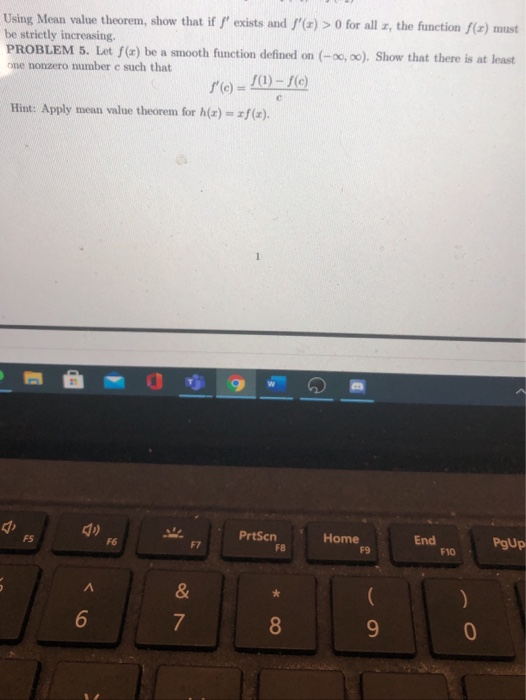 Solved PROBLEM 5If f(x) is a smooth function defined over | Chegg.com