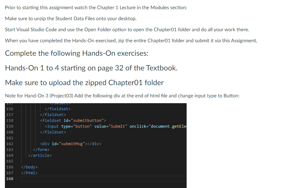Solved Prior to starting this assignment watch the Chapter 1 | Chegg.com