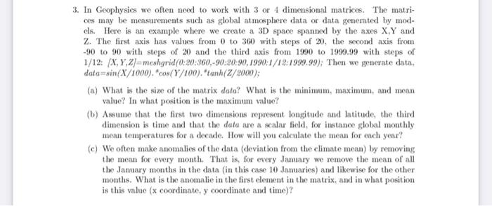 Solved I Need The Matlab Code That Solves This Question I 