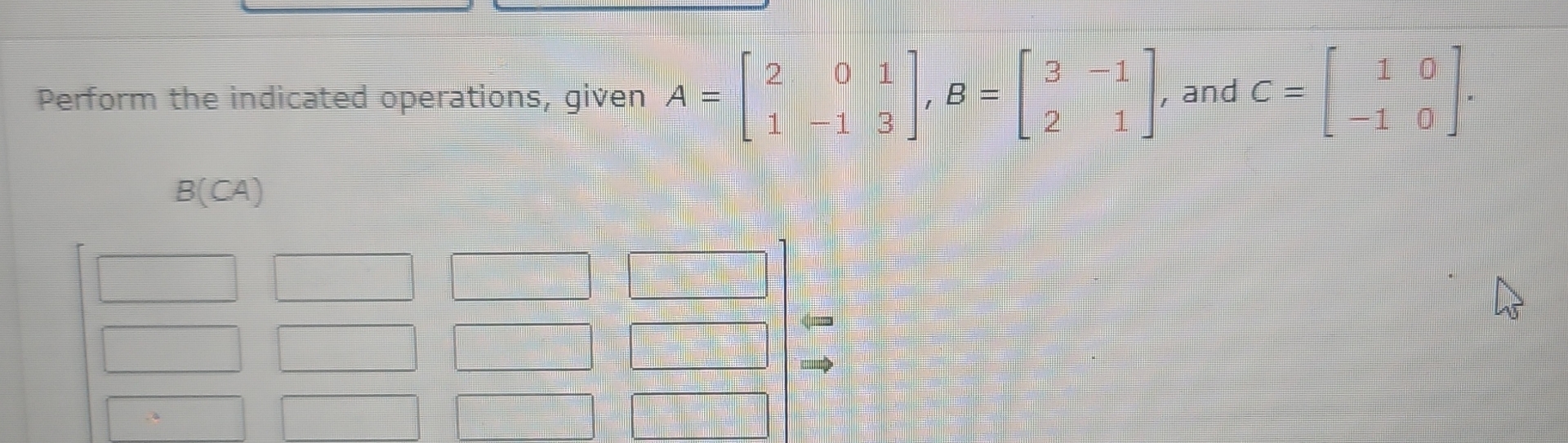 Solved Realizar las operaciones indicadas, | Chegg.com