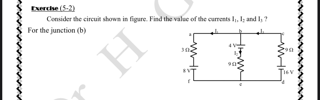 Solved Exercise (5-2)Consider the circuit shown in figure. | Chegg.com