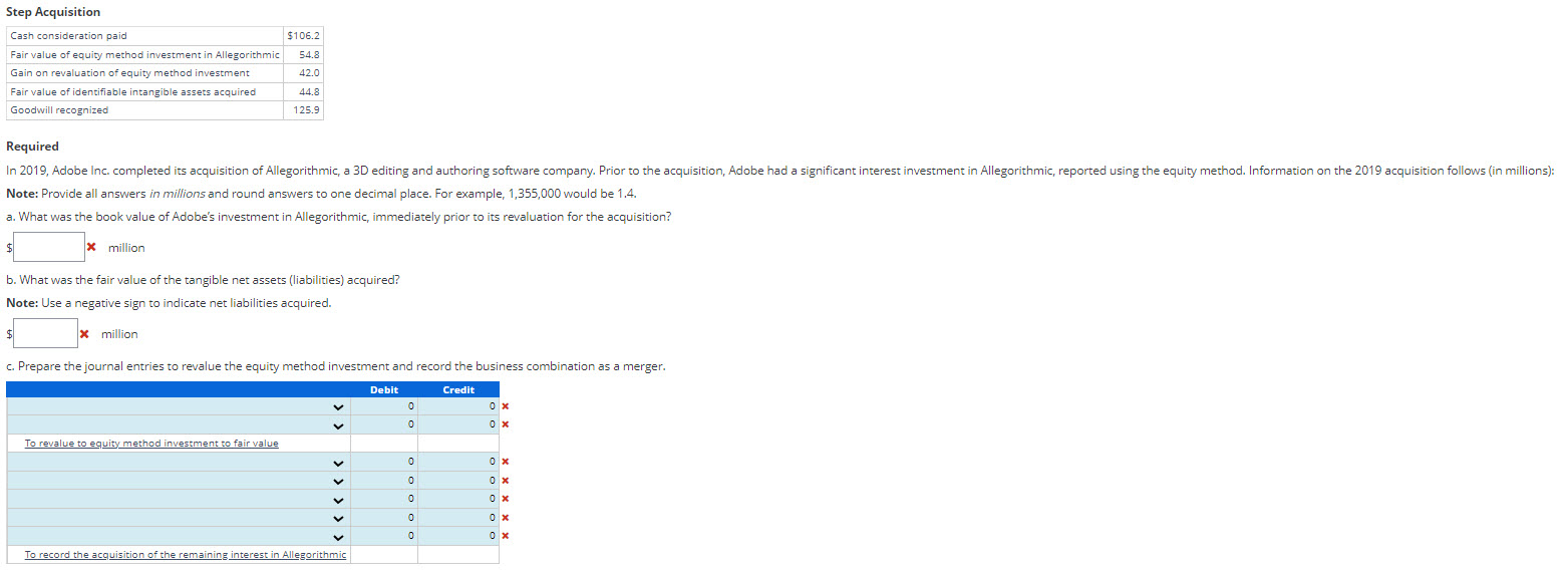 Solved Show me the steps to solve RequiredNote: Provide all | Chegg.com