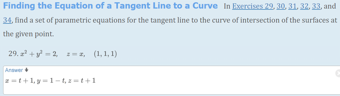 Solved Finding the Equation of a Tangent Line to a Curve In | Chegg.com