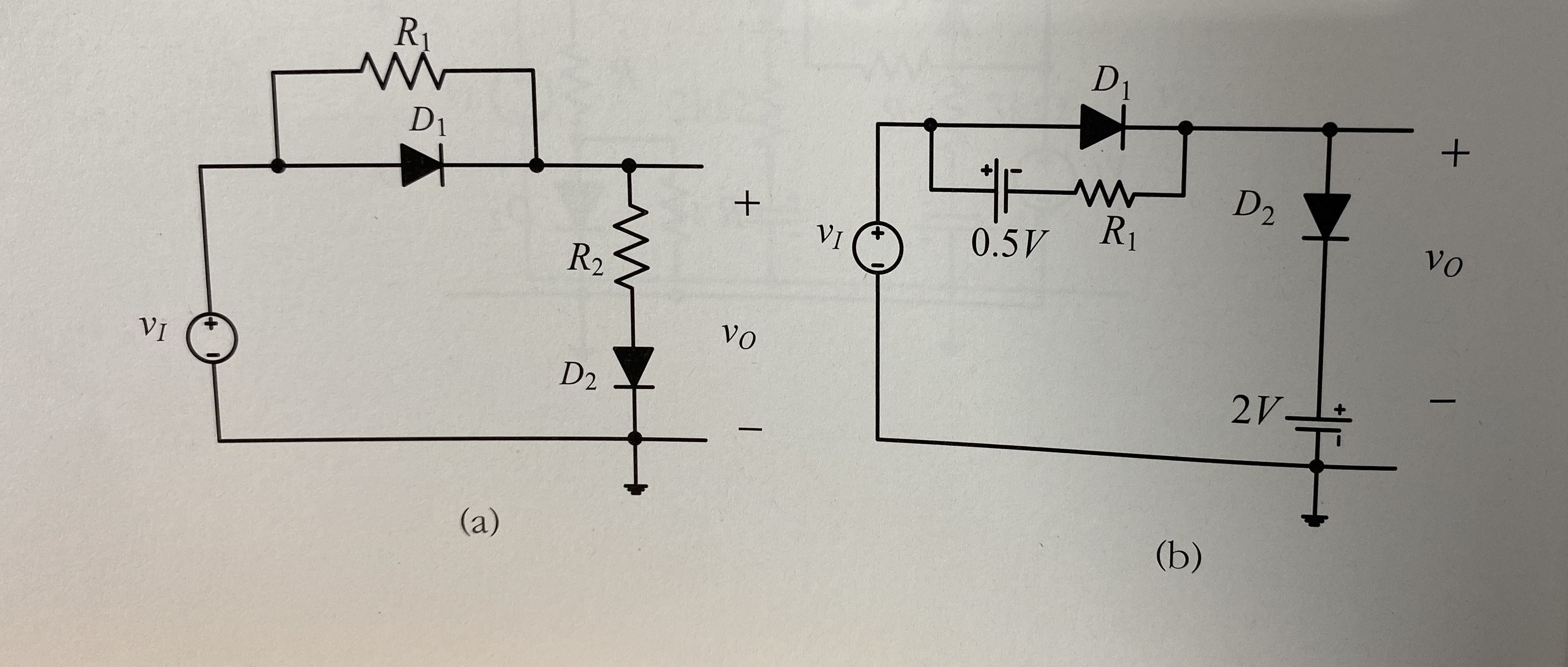 Solved Using The Constant Voltage Model Of The Diode Find 