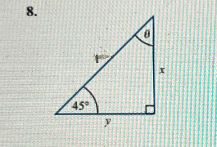 Solved use trigonometric ratios to find the unknown sides | Chegg.com