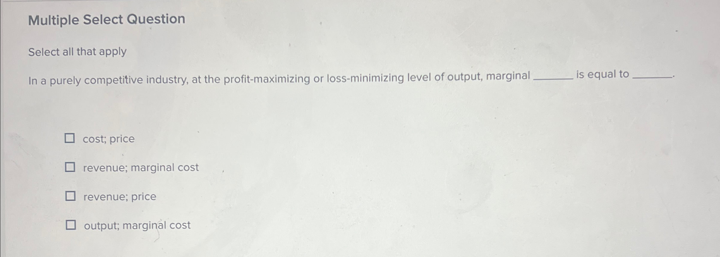 Solved Multiple Select QuestionSelect all that applyIn a | Chegg.com