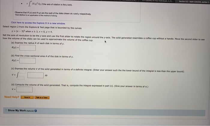 Solved -/6 POINTS SCALC8 5.2.E1.003. Review the Explore It, | Chegg.com