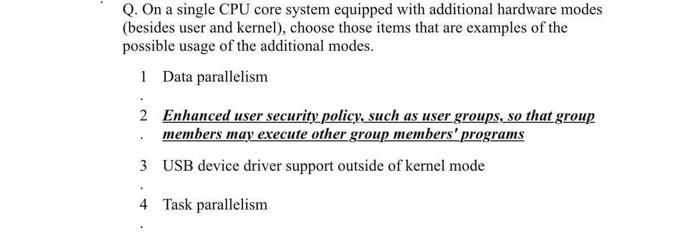 Solved Q. Benefits of dynamically linked libraries include: | Chegg.com