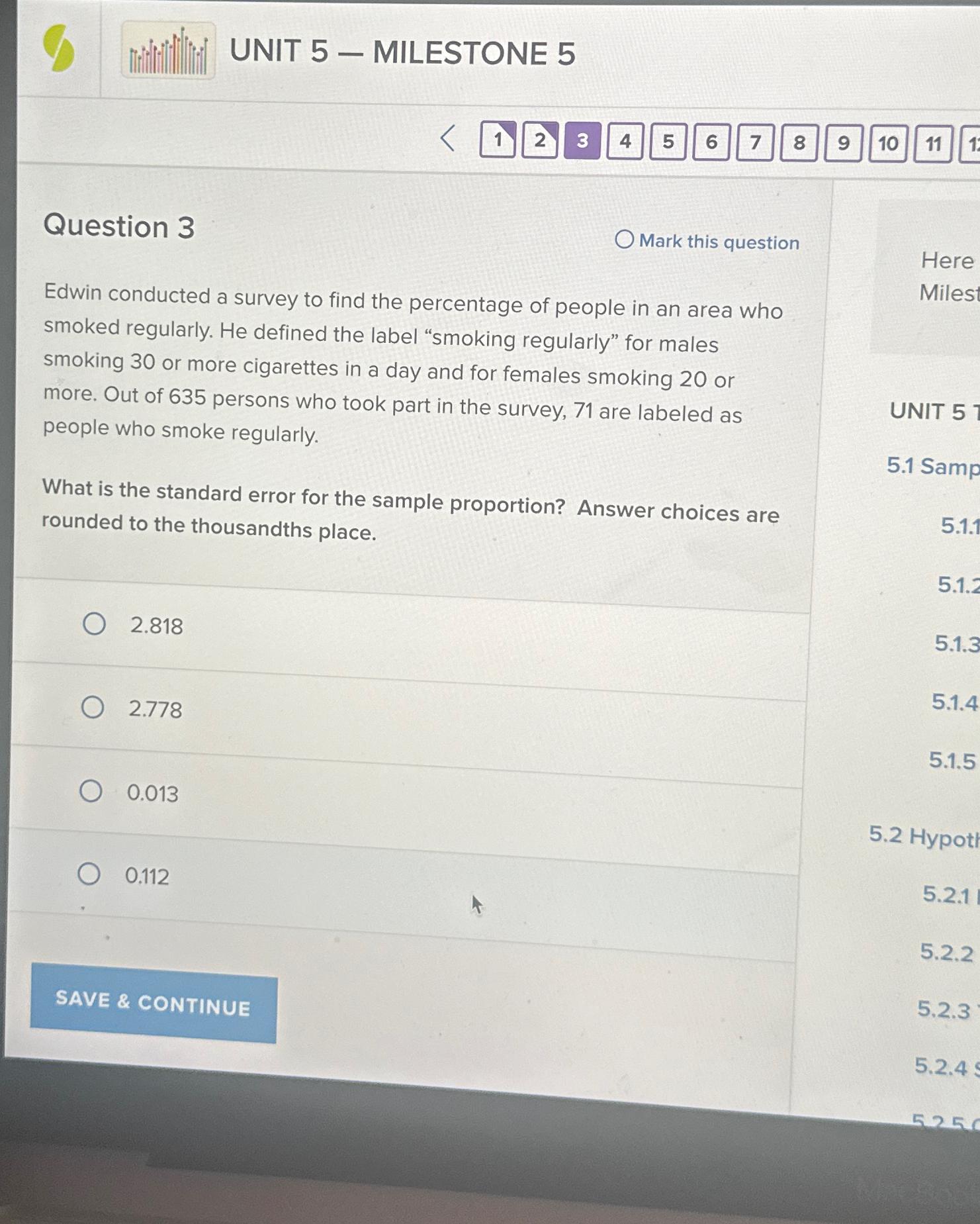 Solved UNIT 5 - MILESTONE | Chegg.com