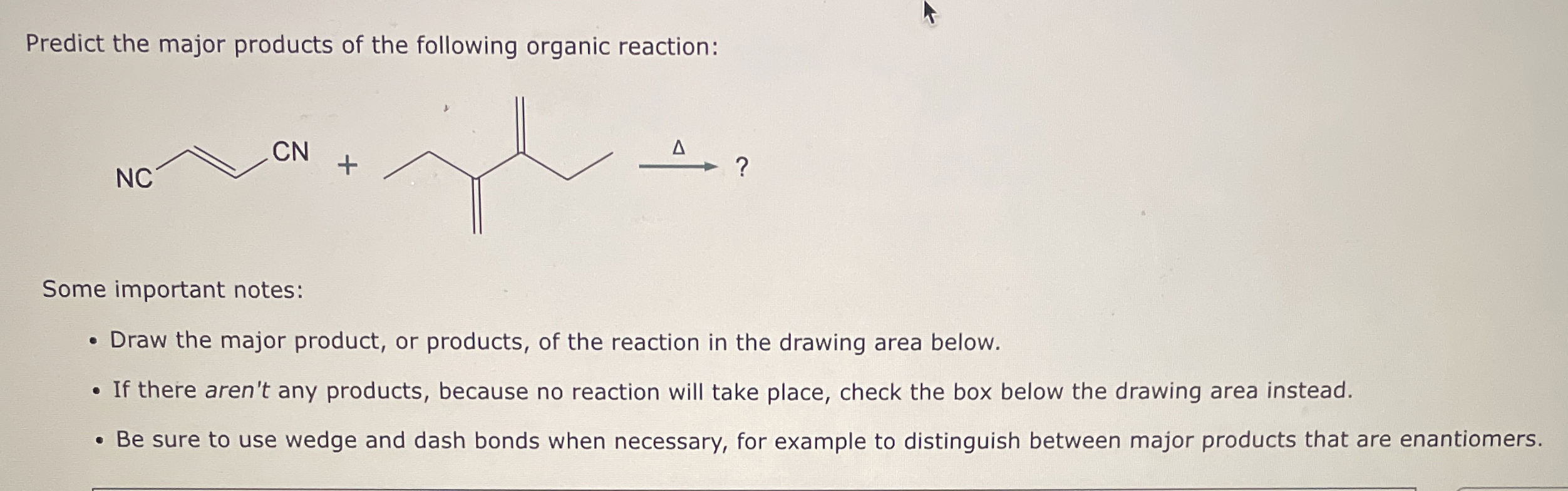 Solved Predict the major products of the following organic | Chegg.com