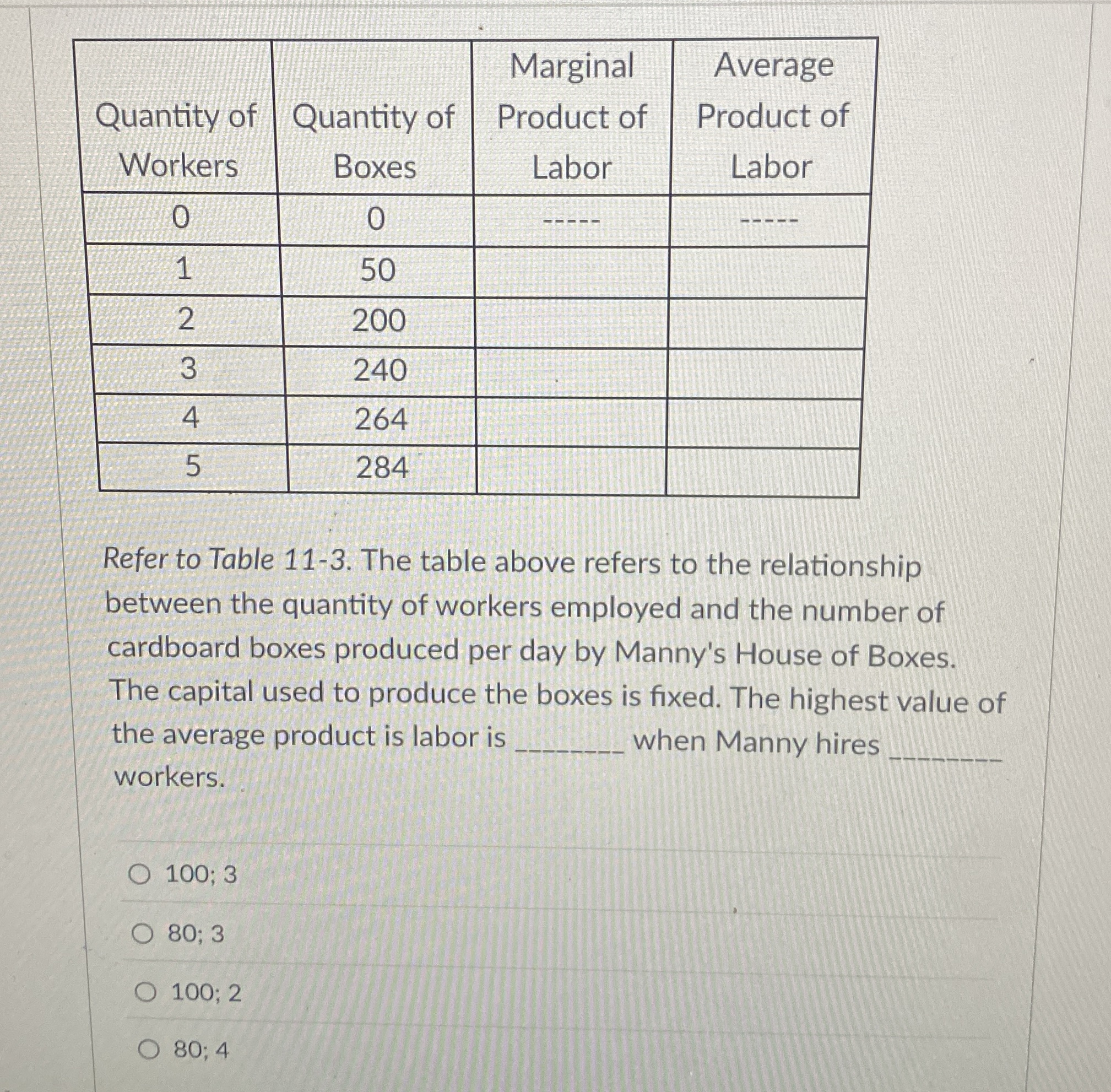 Solved \table[[\table[[Quantity | Chegg.com