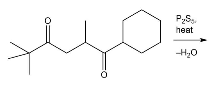 Solved O P2S5, heat -H20 O | Chegg.com