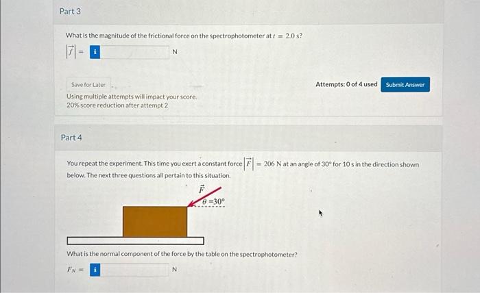 Solved What is the magnitude of the frictional force on the | Chegg.com