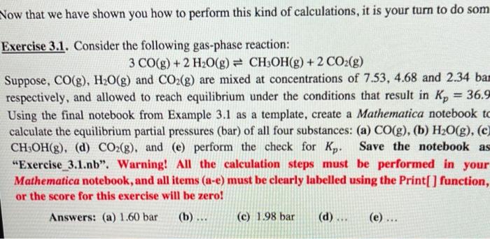 Solved Now that we have shown you how to perform this kind | Chegg.com