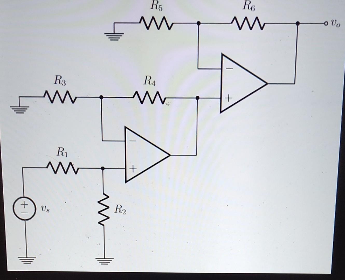 Solved In this ideal op-amp circuit, it is given: R1 = 2 | Chegg.com
