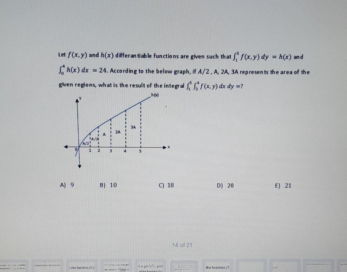 Solved Let f(x,y) and h(x) differan tiable functions are | Chegg.com