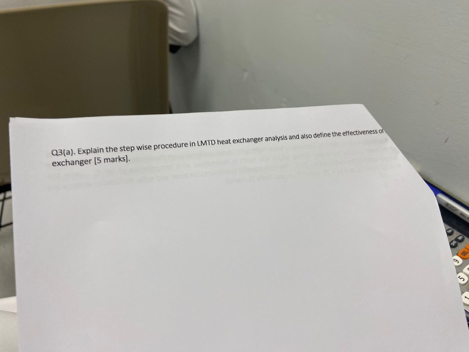Solved Q3(a). ﻿Explain the step wise procedure in LMTD heat | Chegg.com