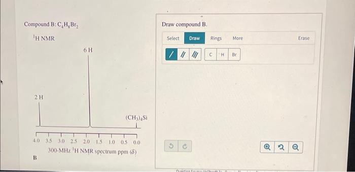 Solved 'H NMR spectra for two haloalkanes are shown. Propose | Chegg.com