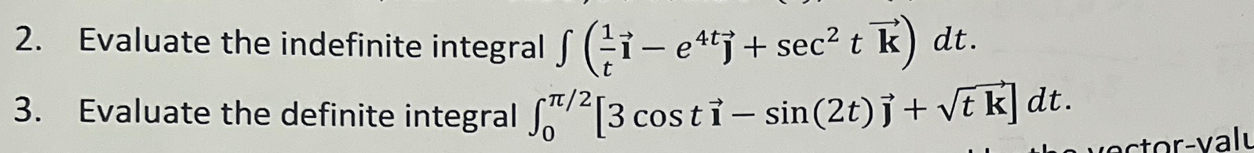 Solved Evaluate the indefinite integral | Chegg.com