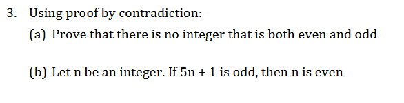 Solved Using proof by contradiction:(a) ﻿Prove that there is | Chegg.com
