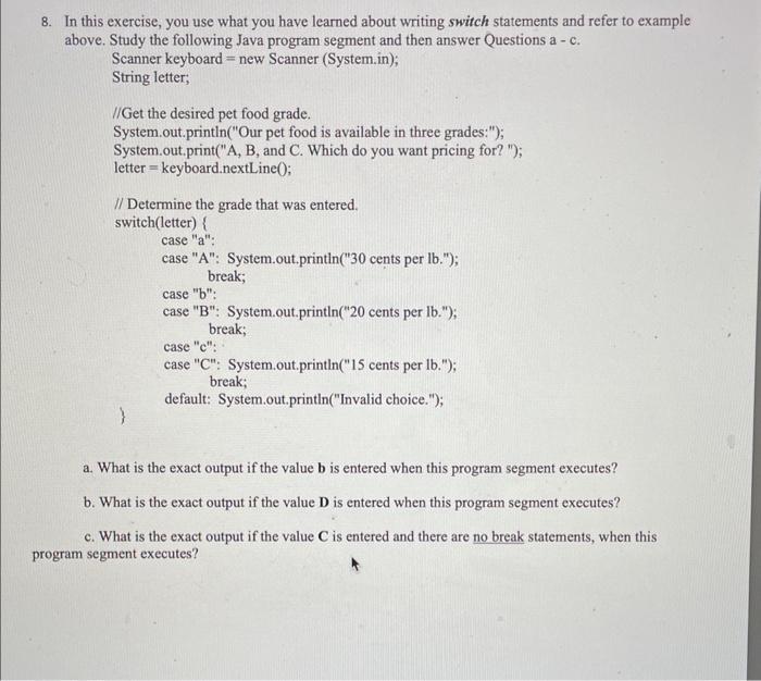 Solved this exercise, you use what you have learned about | Chegg.com