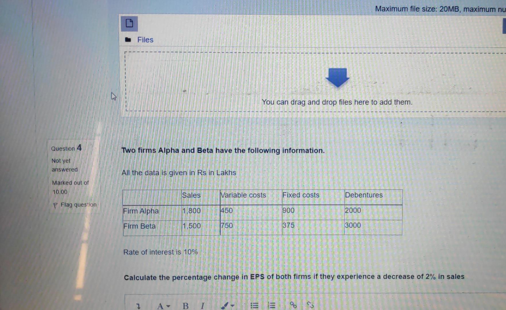 Solved Maximum file size: 20MB, maximum nu Files You can | Chegg.com