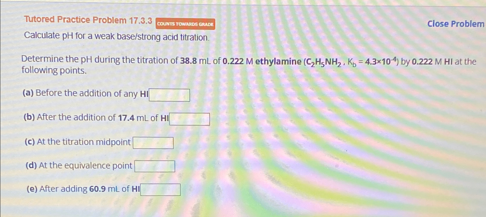 Solved Tutored Practice Problem 17.3.3 Close | Chegg.com