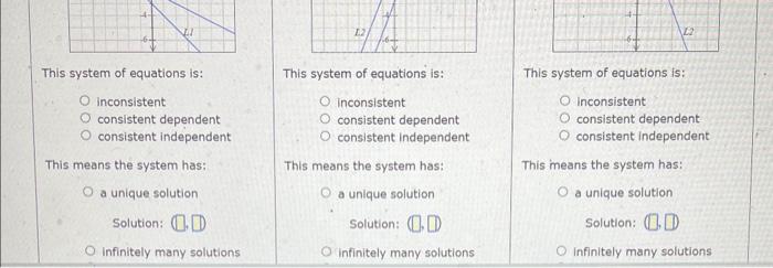 This system of equations is: This system of equations | Chegg.com