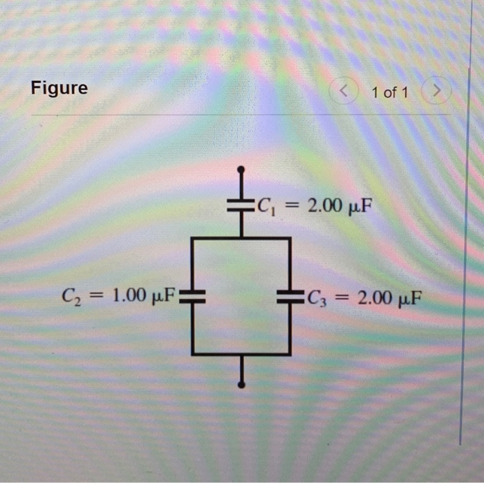 Solved Figure 1 of 1 2.00 uF C2 1.00 pF; 2.00 HF C3 HH | Chegg.com