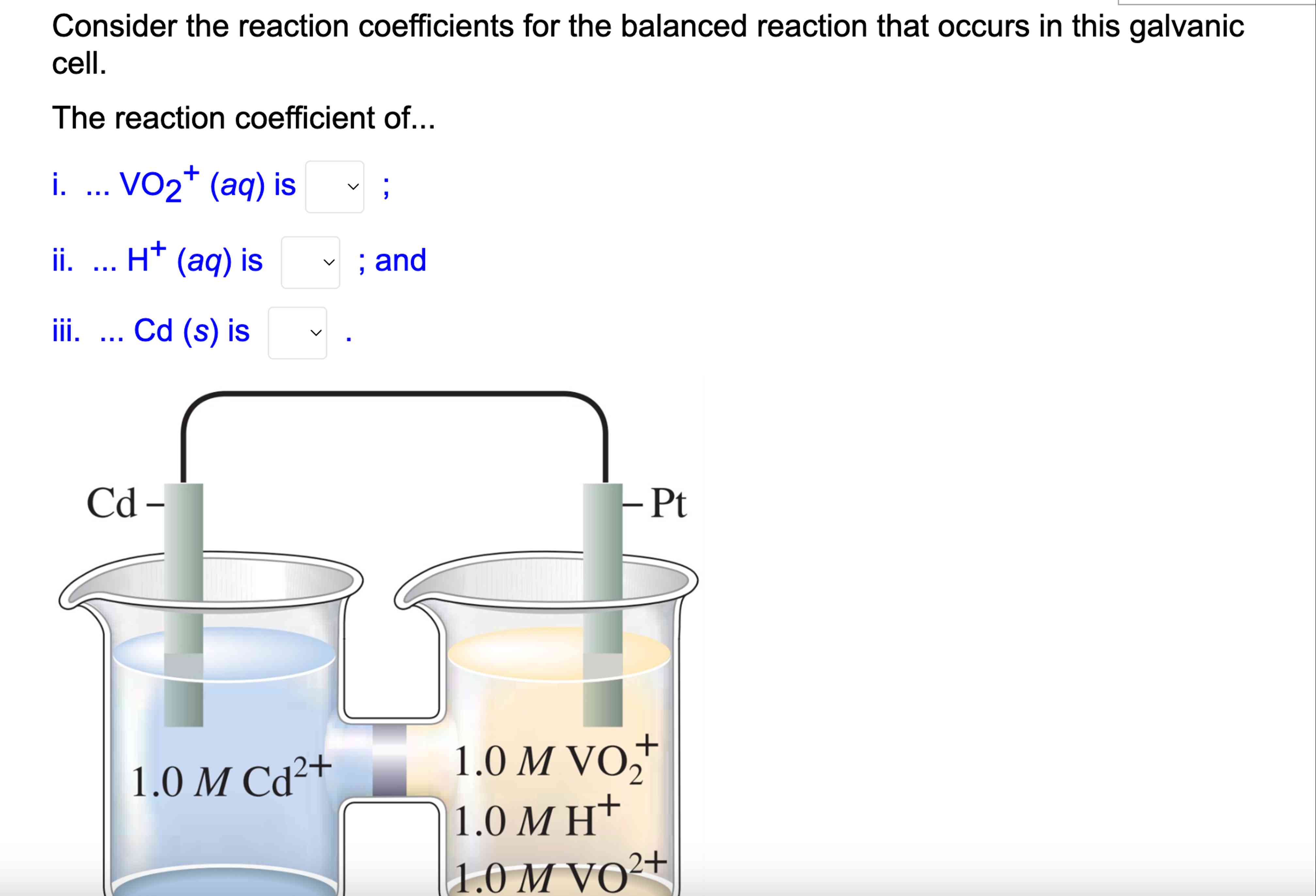 Solved Consider the reaction coefficients for the balanced | Chegg.com